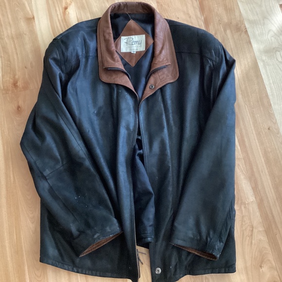 Remy Leather | Jackets & Coats | Mens Leather Sportcoat | Poshmark